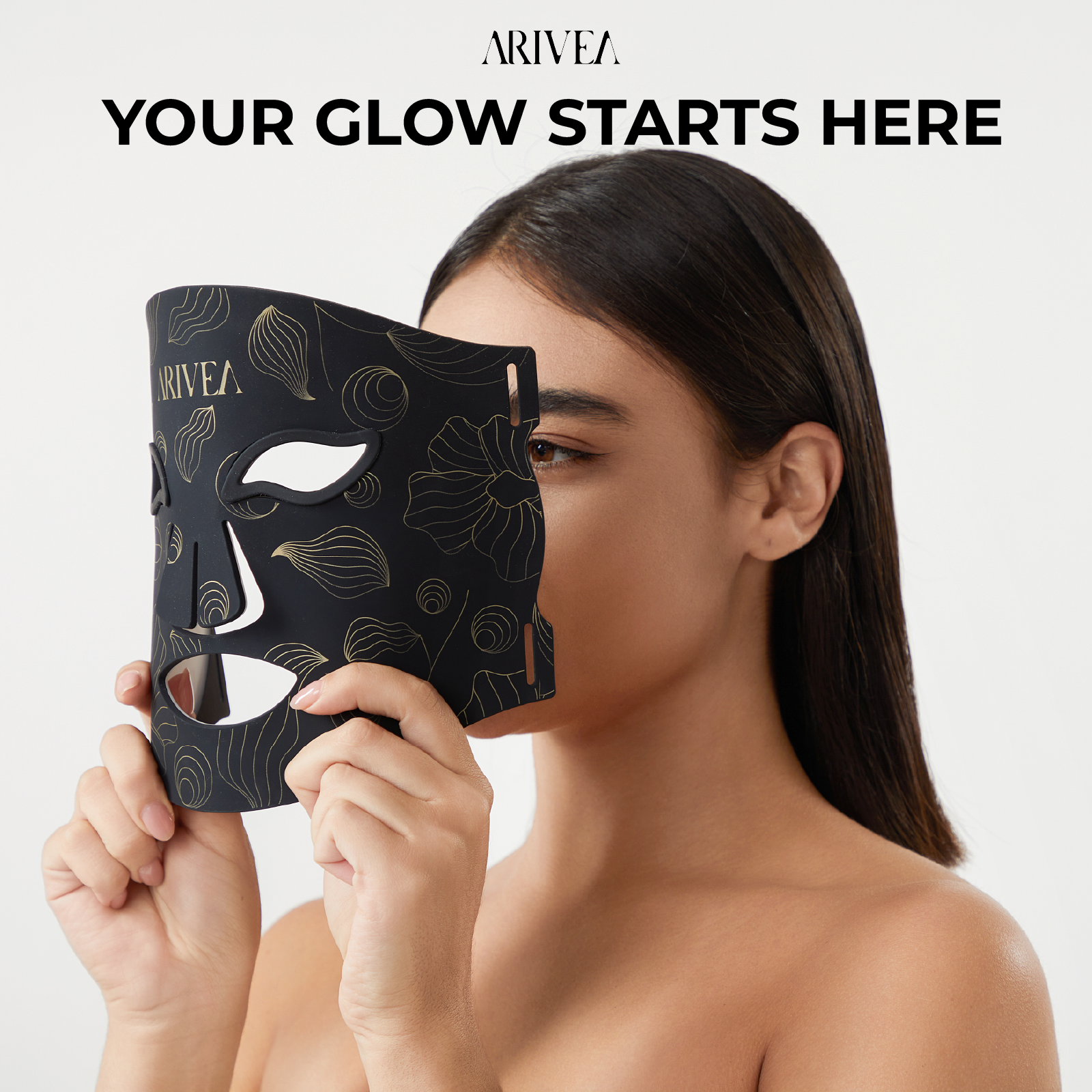 Arivea Red Light Therapy Mask | LED Skincare At Home